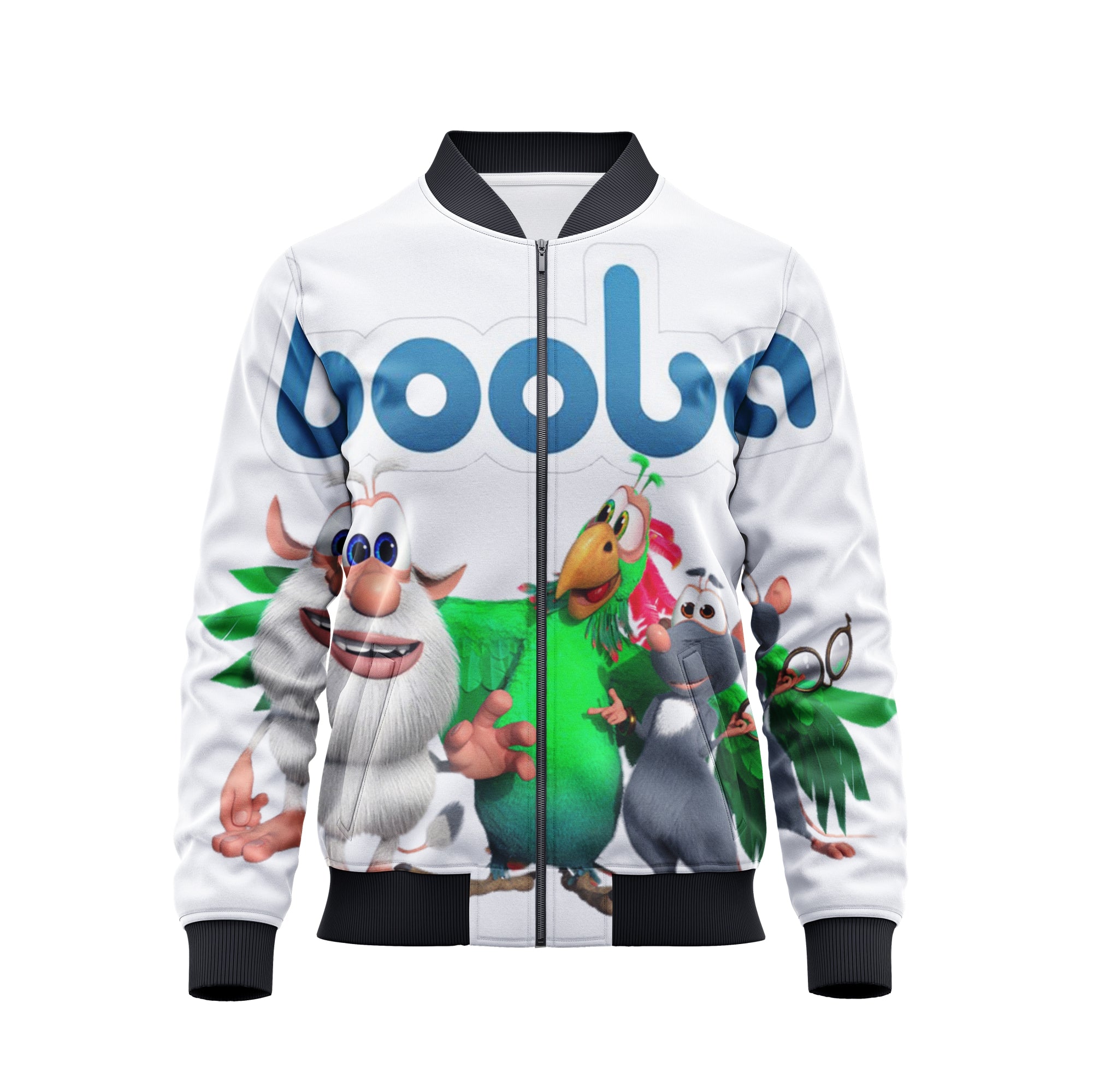 Kids Booba Bomber Jacket – Puzzle Squad