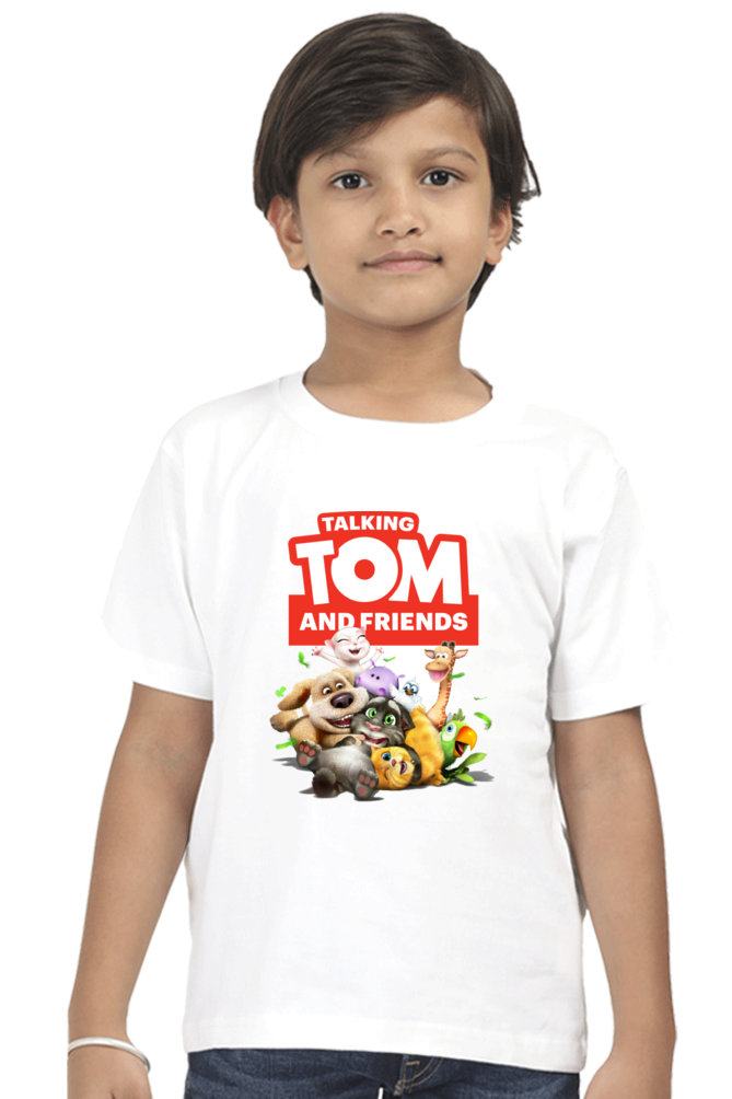 Kids Talking Tom T-shirt | DTF Print – Puzzle Squad